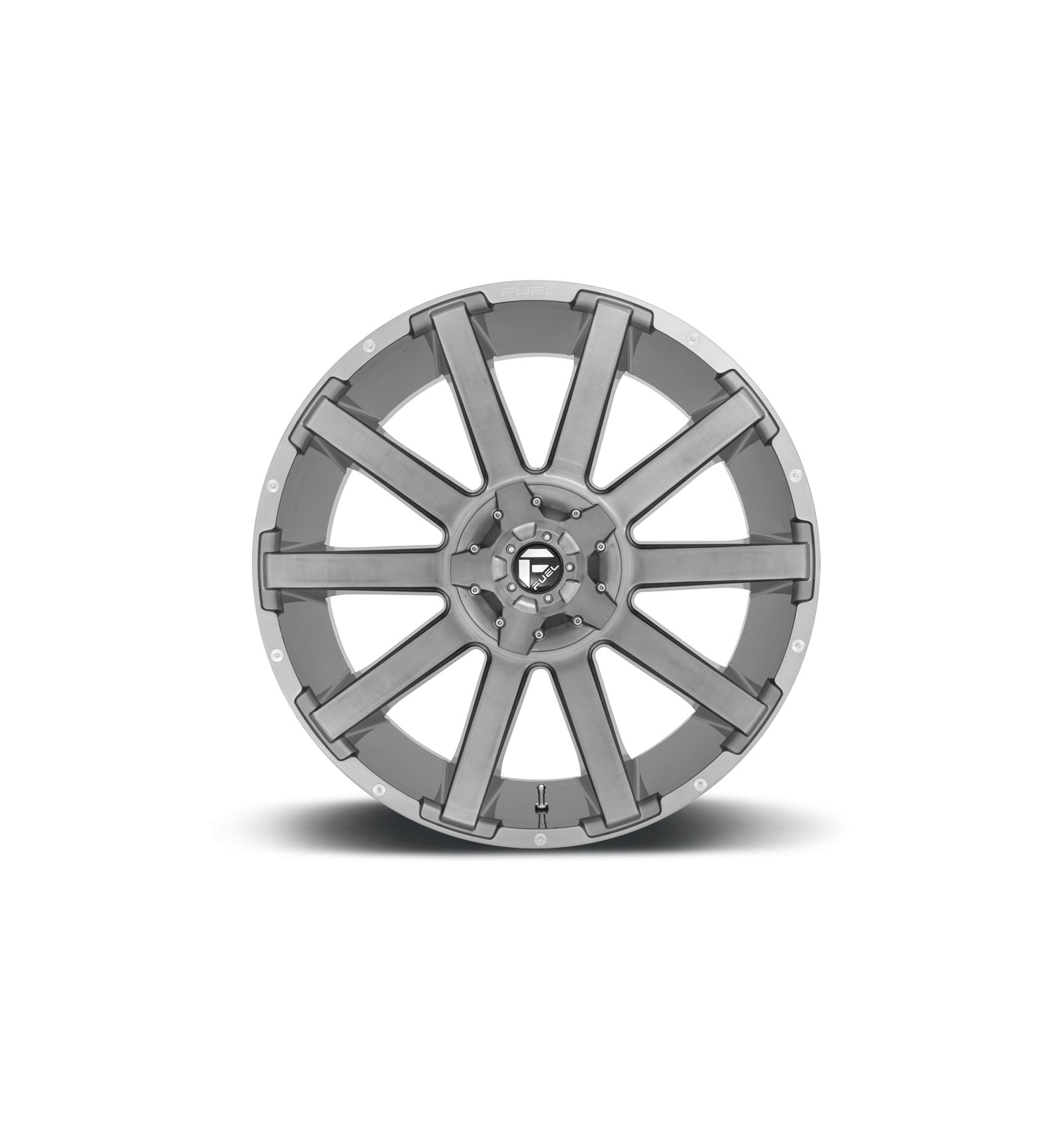 Ζάντα Fuel Off-Road Contra D714 Brushed Gunmetal - 4x4offroad.gr