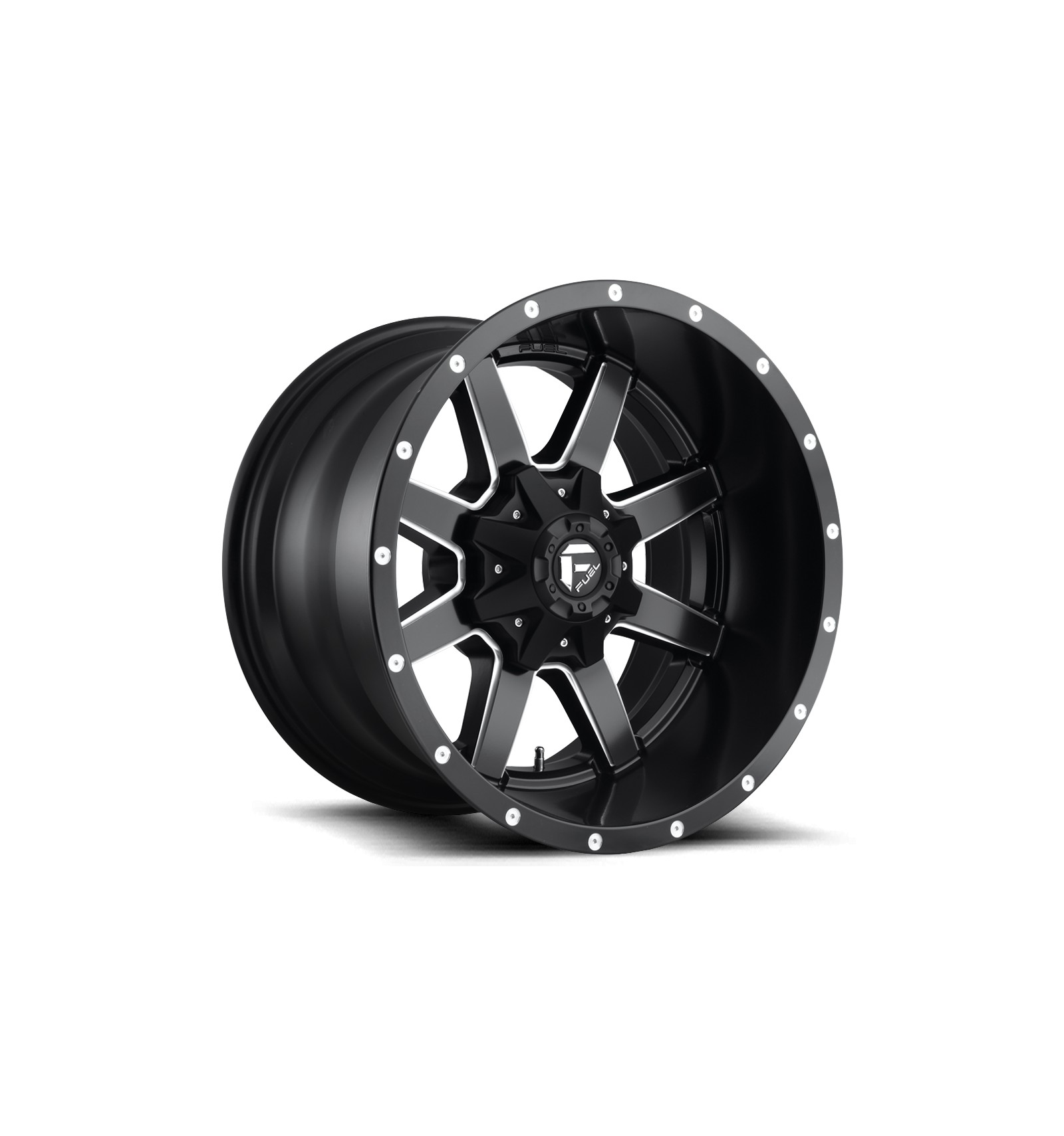 Ζάντα Fuel Off-Road Maverick D538 Black & Milled - 4x4offroad.gr