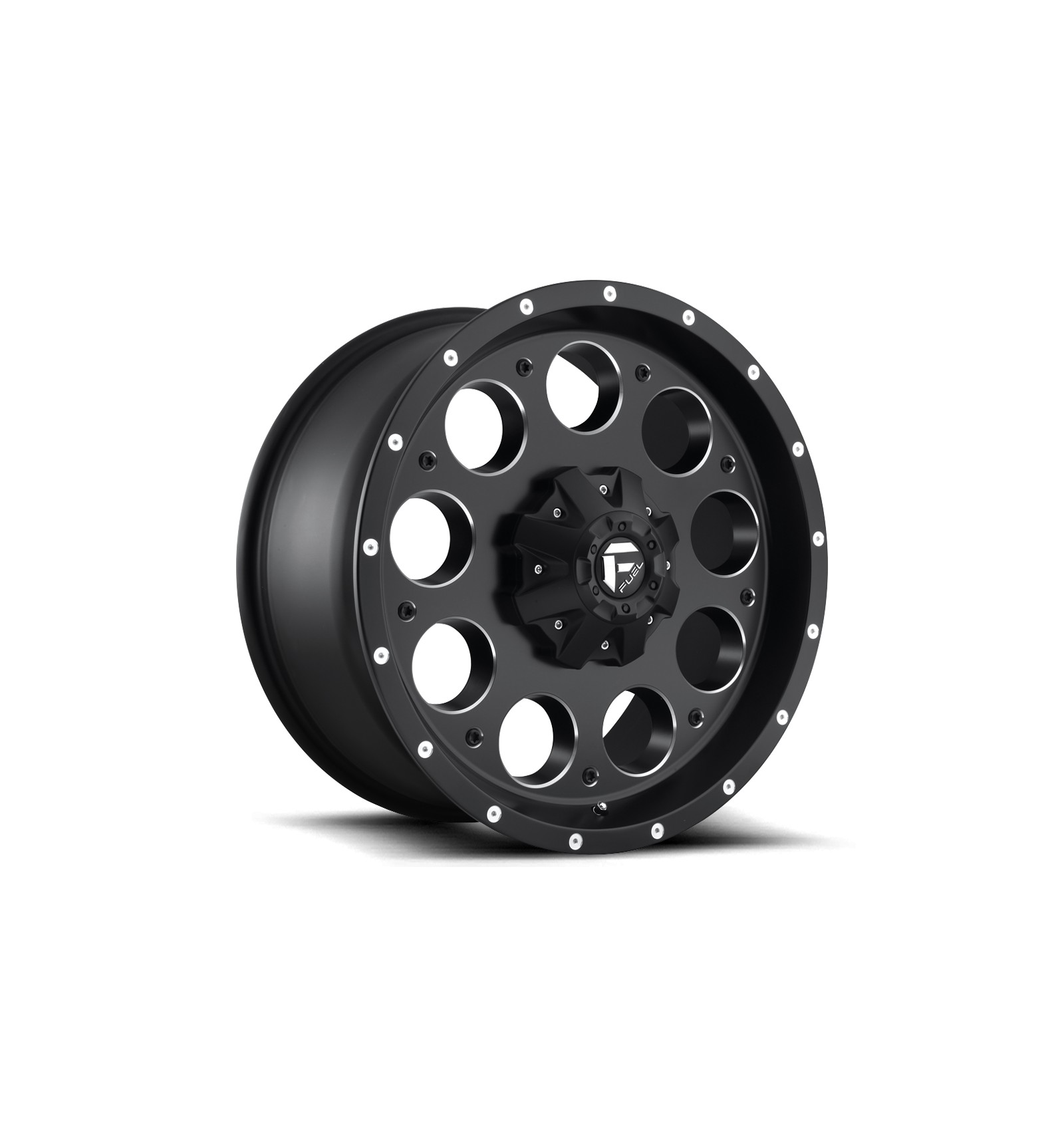 Ζάντα Fuel Off-Road Revolver D525 Matte Black & Milled - 4x4offroad.gr