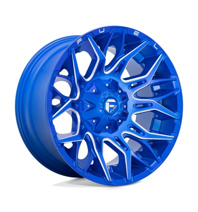Ζάντα Fuel Off-Road Twitch D770 Anodized Blue/Milled - 4x4offroad.gr