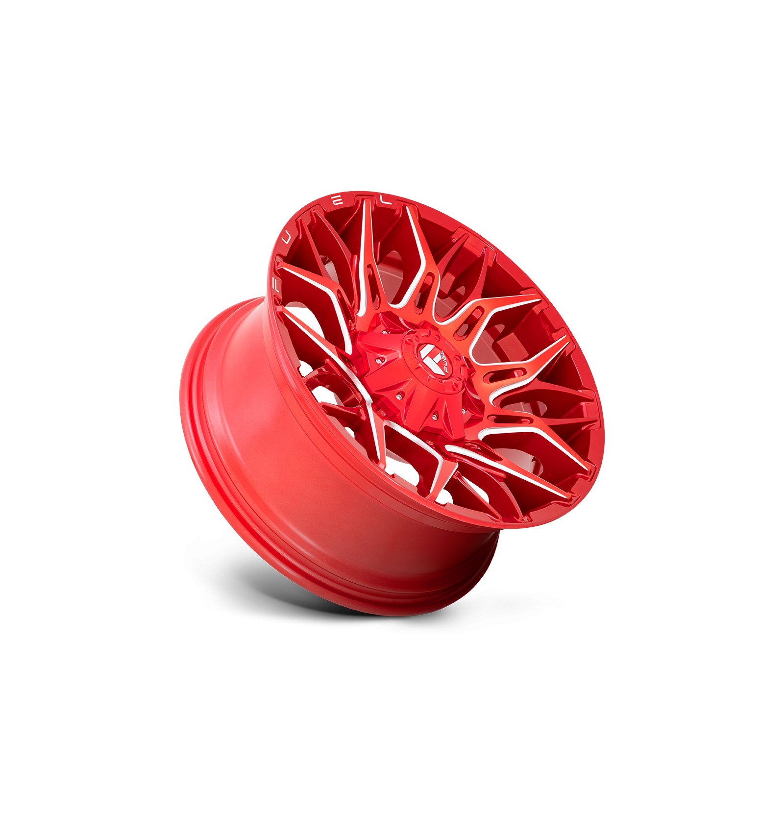 Ζάντα Fuel Off-Road Twitch D771 Candy Red & Milled - 4x4offroad.gr