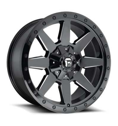 Ζάντα Fuel Off-Road Wildcat D597 Gloss Black & Milled - 4x4offroad.gr