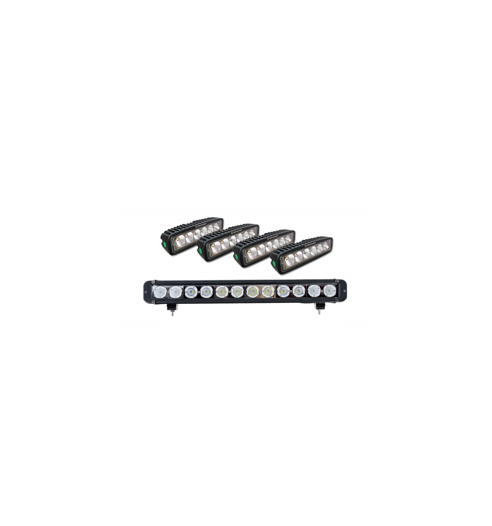 Σετ φώτων σχάρας οροφής Led More4x4 - 4x4offroad.gr