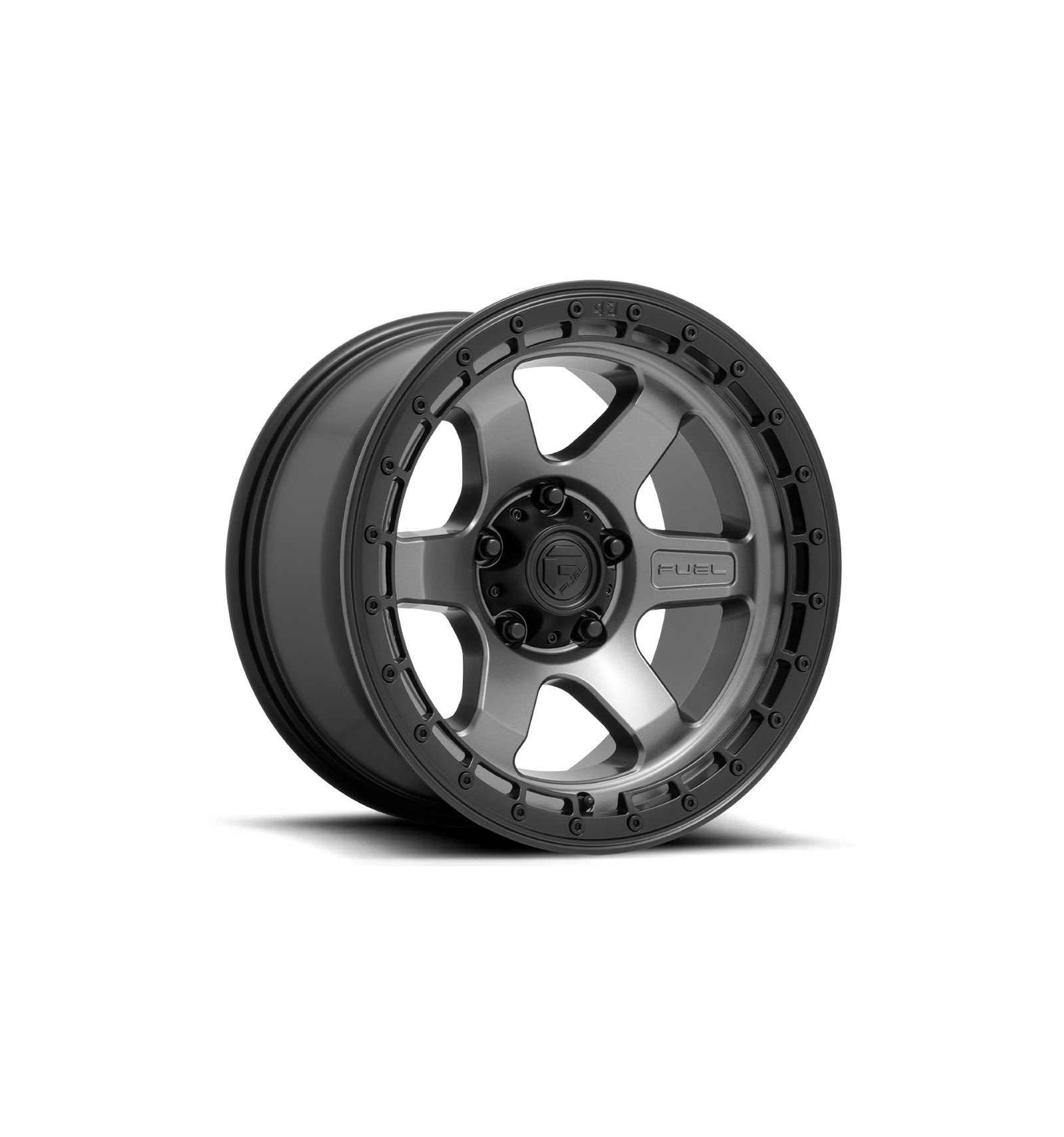 Ζάντα Fuel Off-Road Block D752 Matte Bronze with Black Ring - 4x4offroad.gr